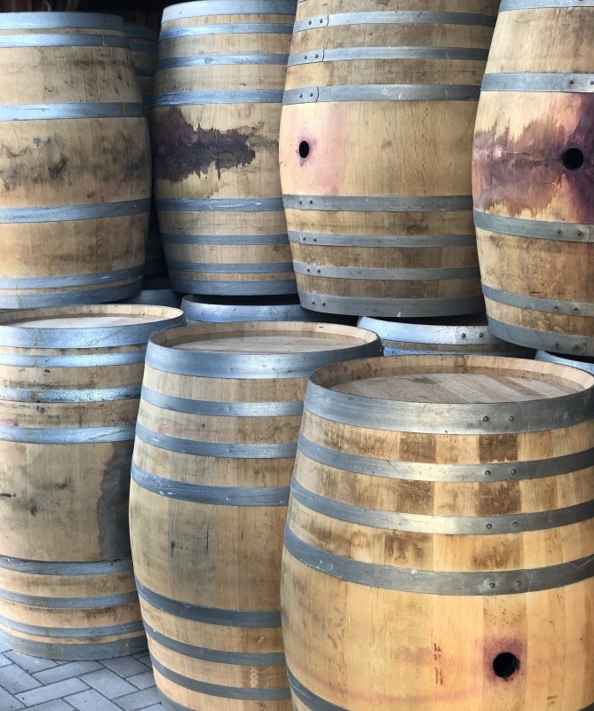 Gebrauchtes Weinfass 300l, unbehandelt, naturbelassen